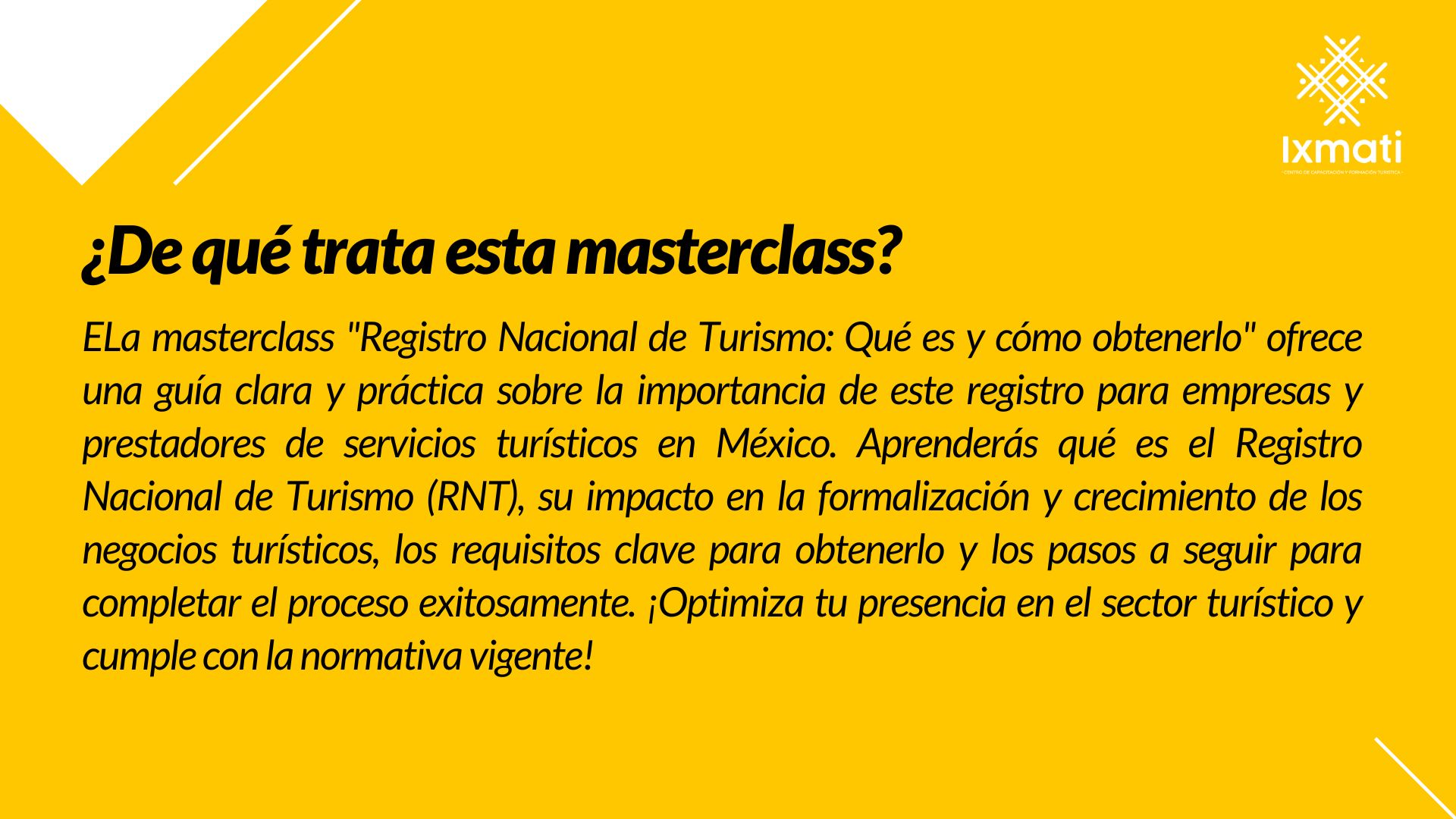 GRATIS «¿Qué es el RNT y cómo obtenerlo?» | Ixmati